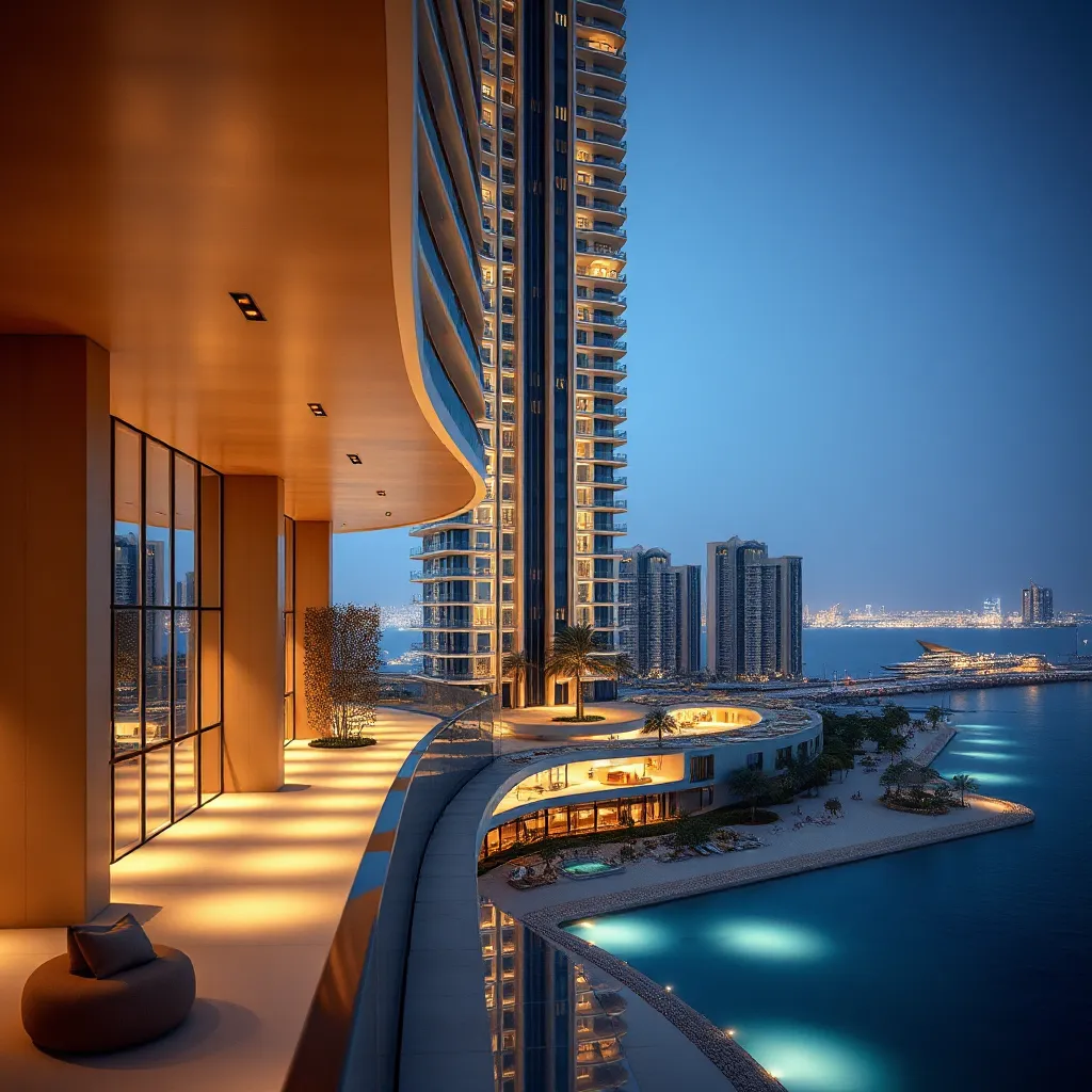 Exploring Beach Isle Tower: Insight into 1 Floor Plan