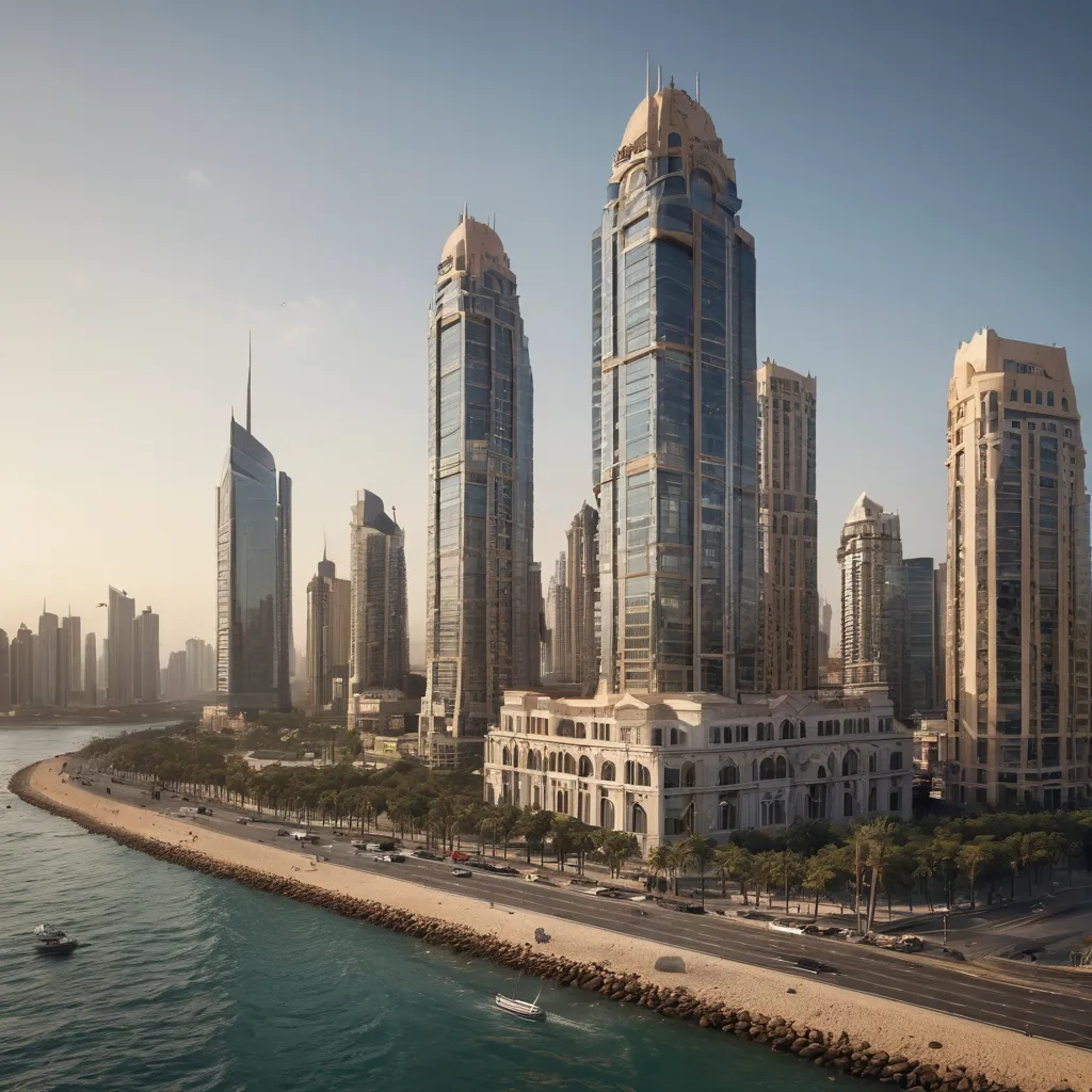 Exploring the Corniche Building in Burjuman