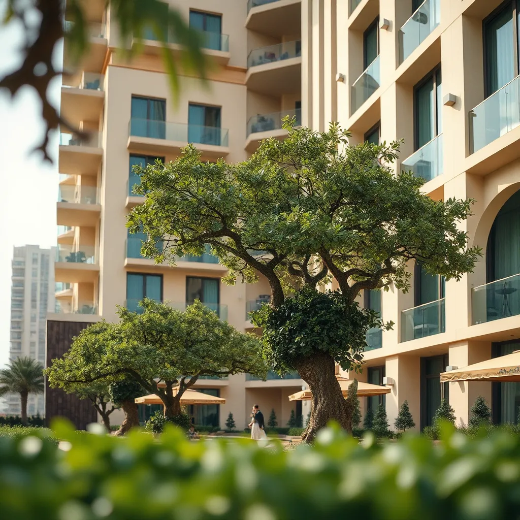 Integrating Nature: Trees in Residential Spaces