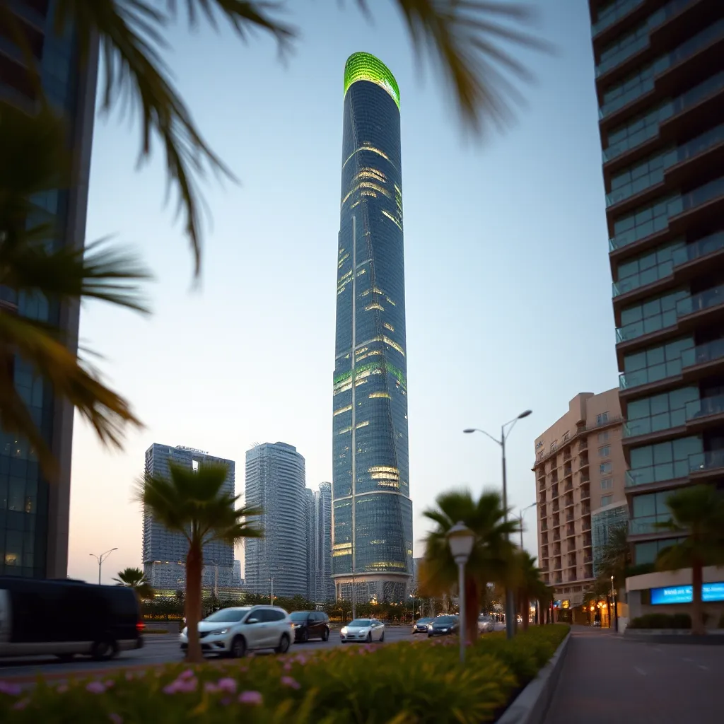 The Green Tower: Sustainable Innovation in Dubai